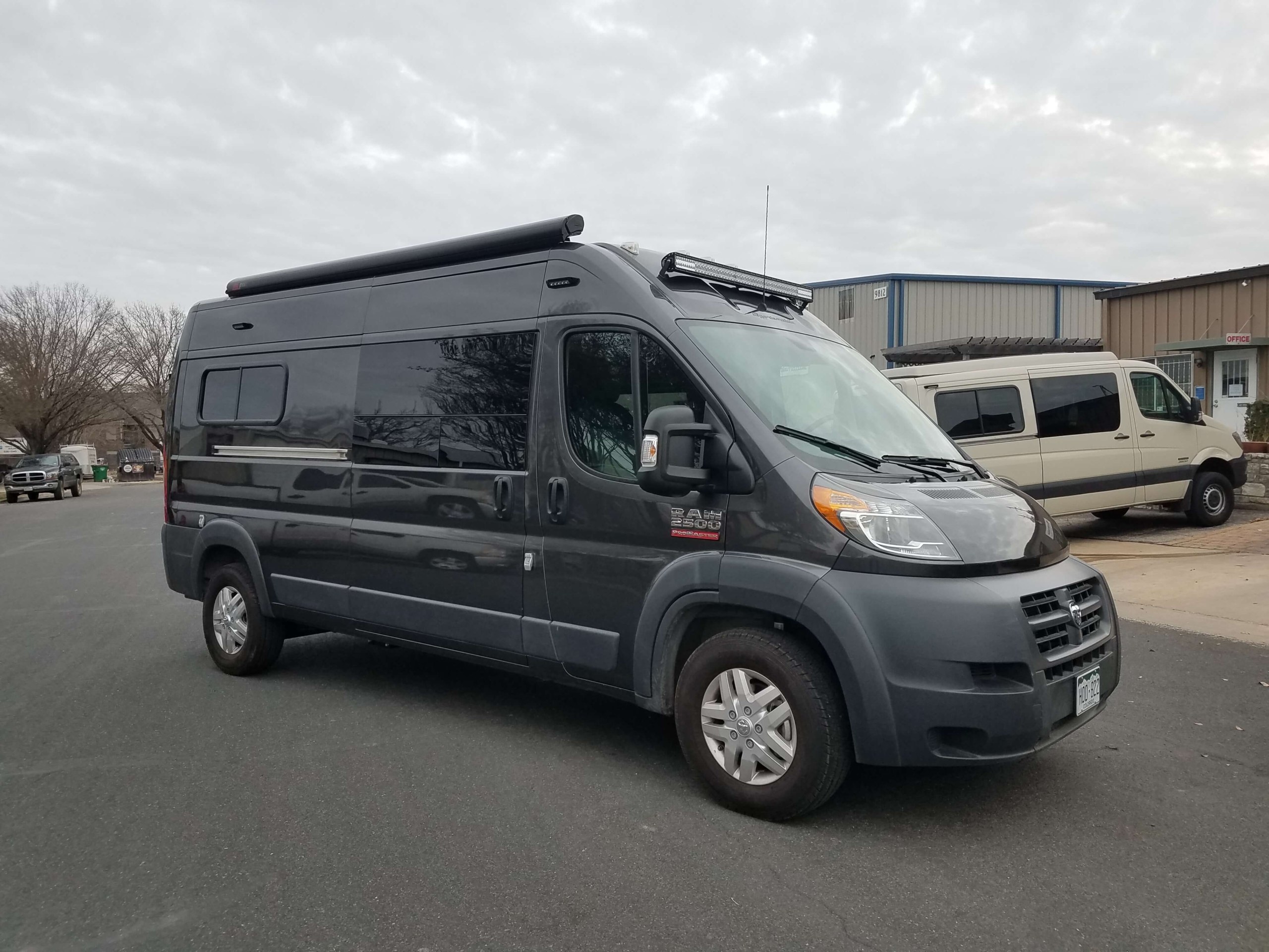 Promaster EB + Platform Bed