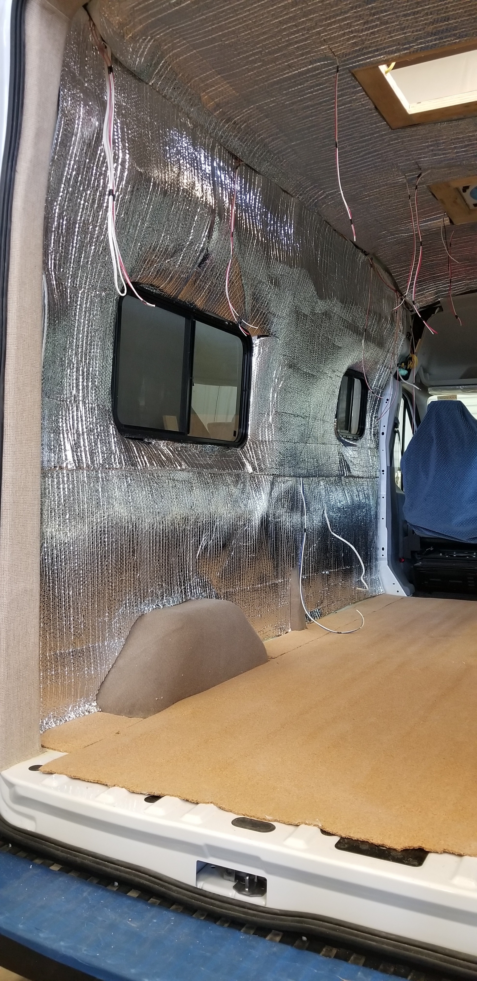 Standard Van Equipment - Sportsmobile Interior Features