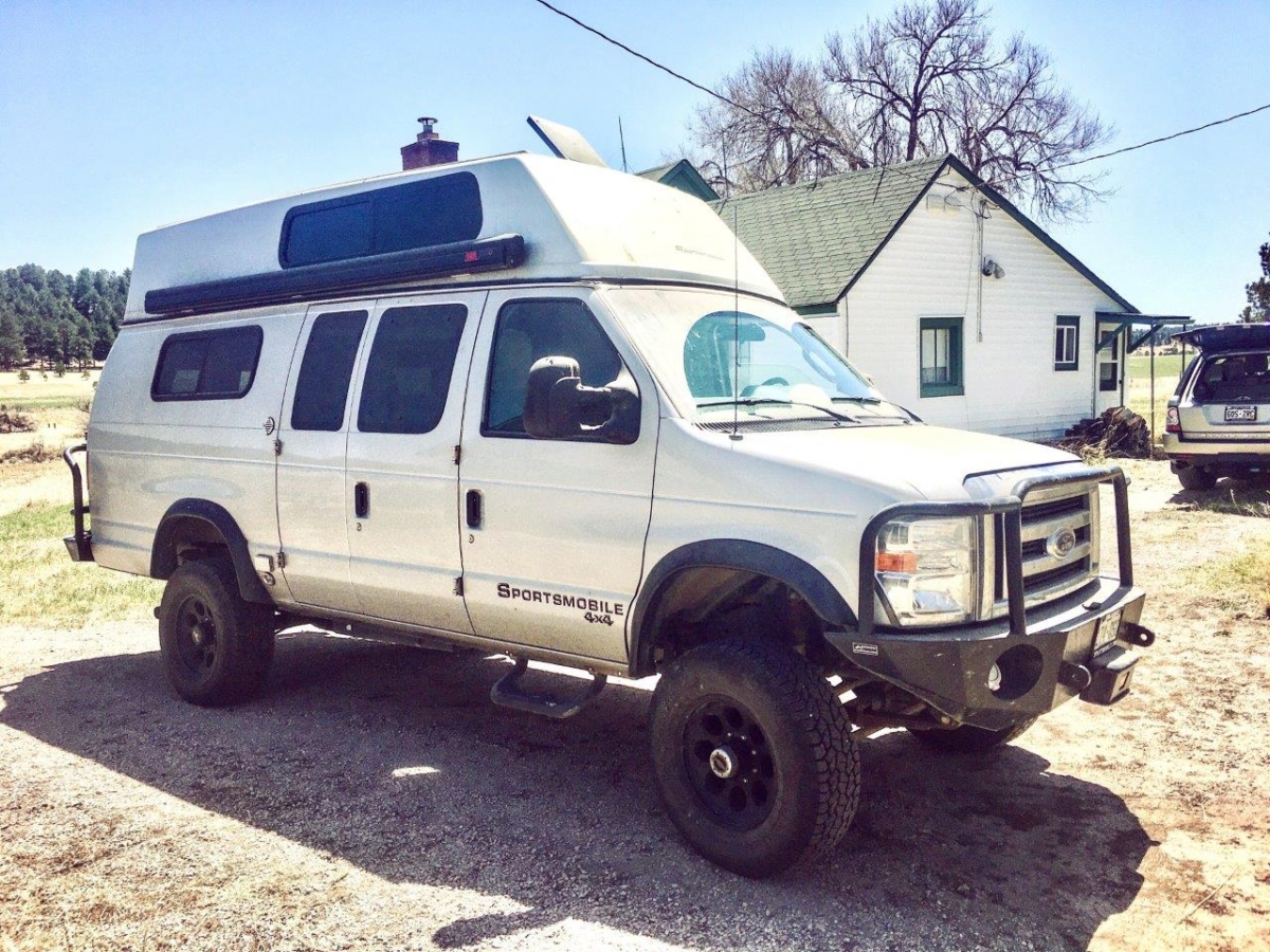 2014 Ford E350 EB 4x4 Fixed Top