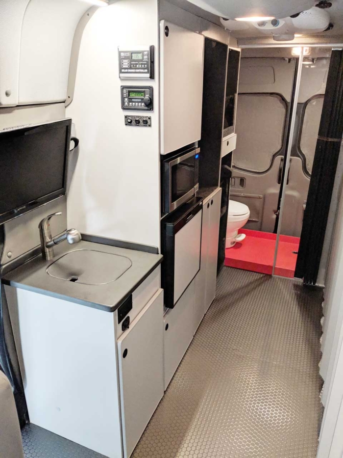 Sprinter Long Body Van Conversion + Bunk Beds + Rear Bath