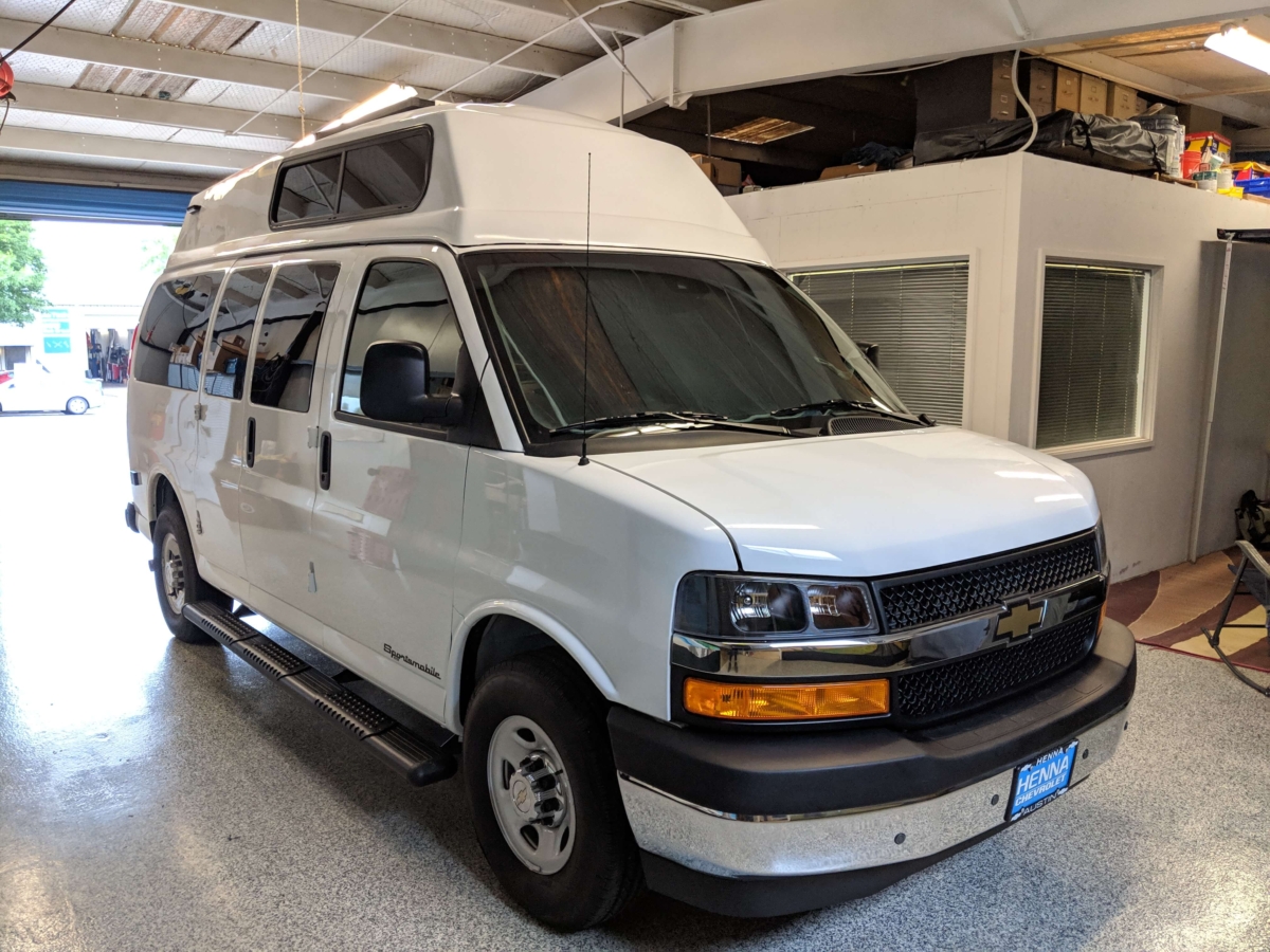 Chevy Fixed Top + Sportsmobile