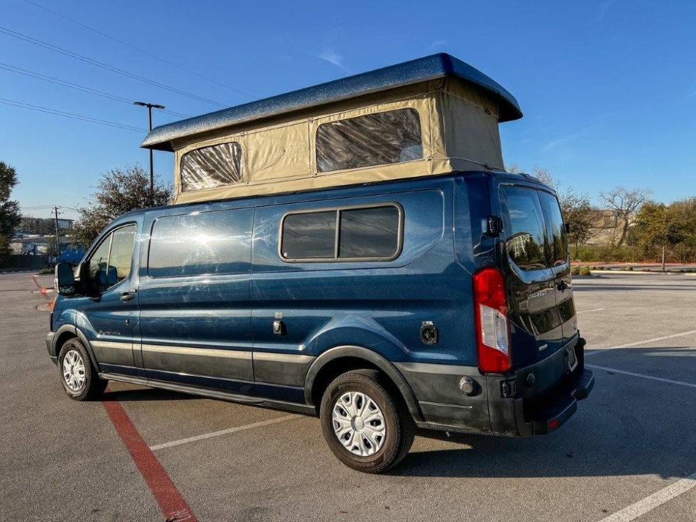 2019 Ford Transit 148" Low-Roof Blue Jeans Metallic | RWD