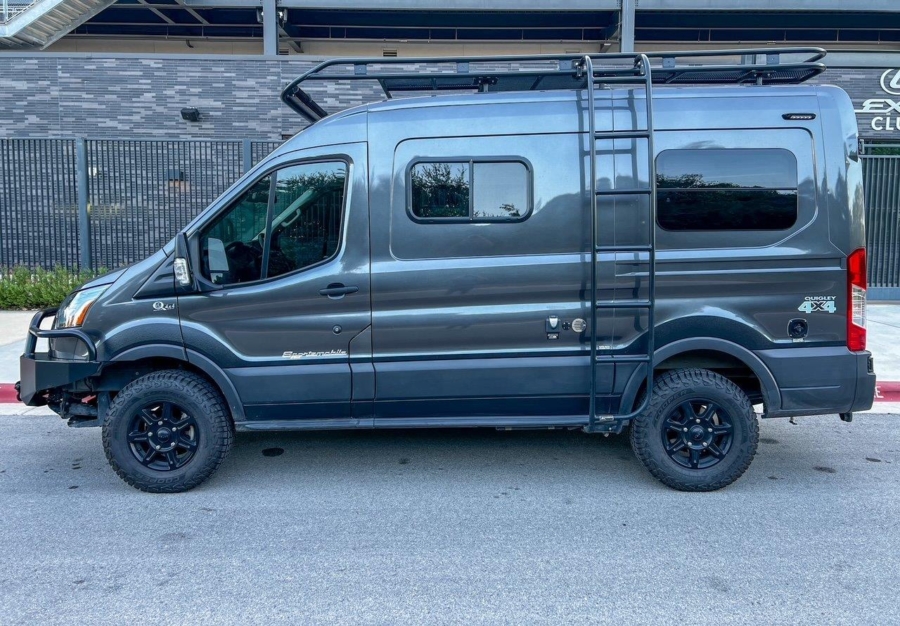 2018 Ford Transit 130" Mid Roof Magnetic Metallic | 4x4