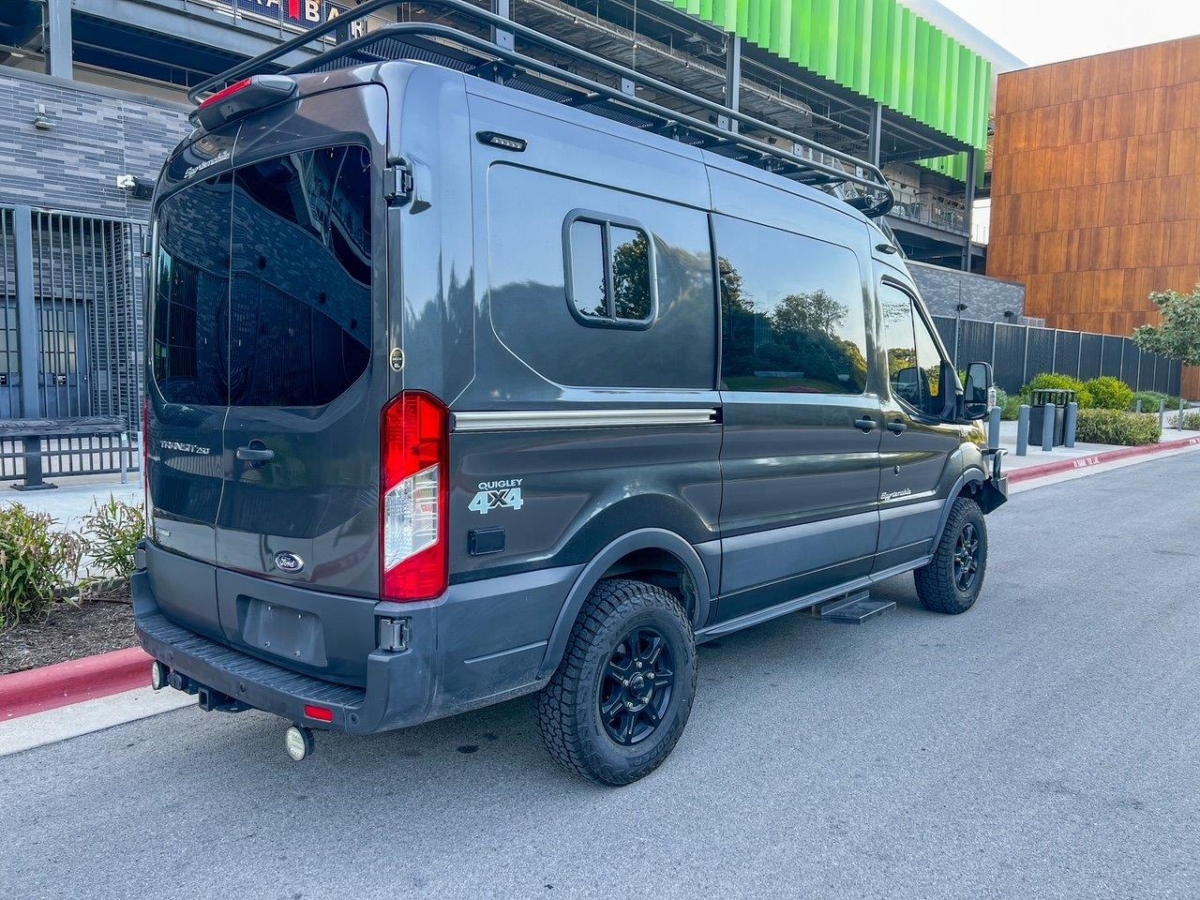 2018 Ford Transit 130" Mid Roof Magnetic Metallic | 4x4