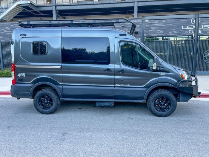 2018 Ford Transit 130" Mid Roof Magnetic Metallic | 4x4
