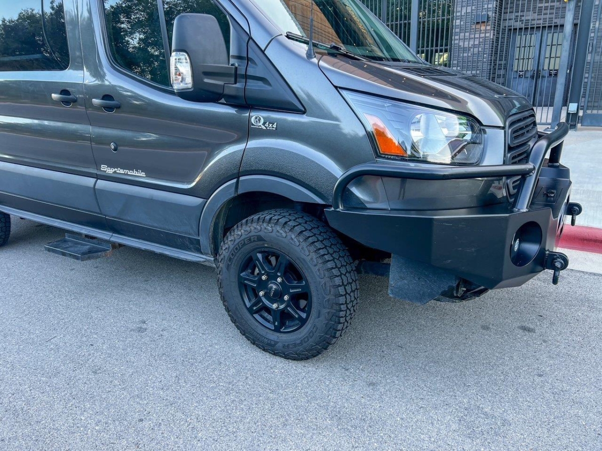 2018 Ford Transit 130" Mid Roof Magnetic Metallic | 4x4