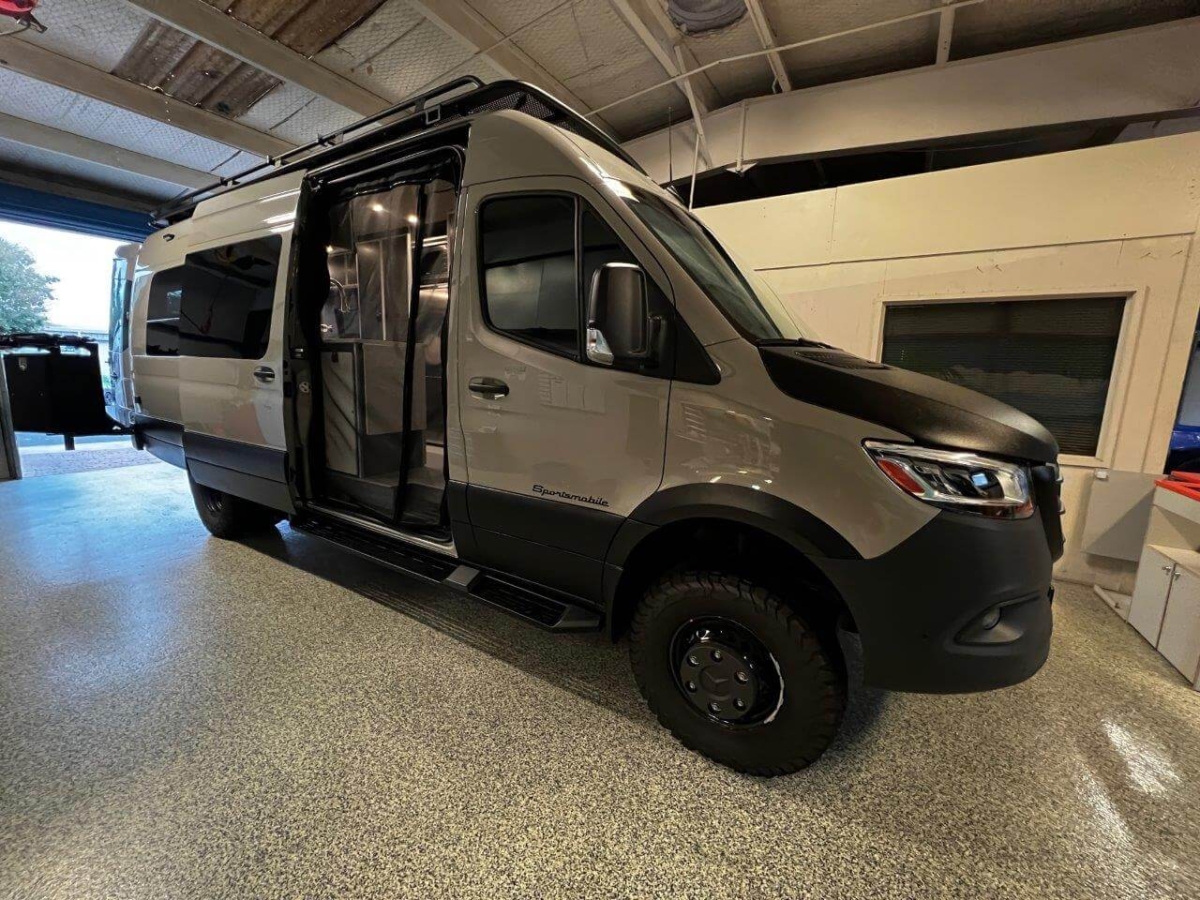 Sprinter 170 with Gear Box and Bike Rack - Sportsmobile