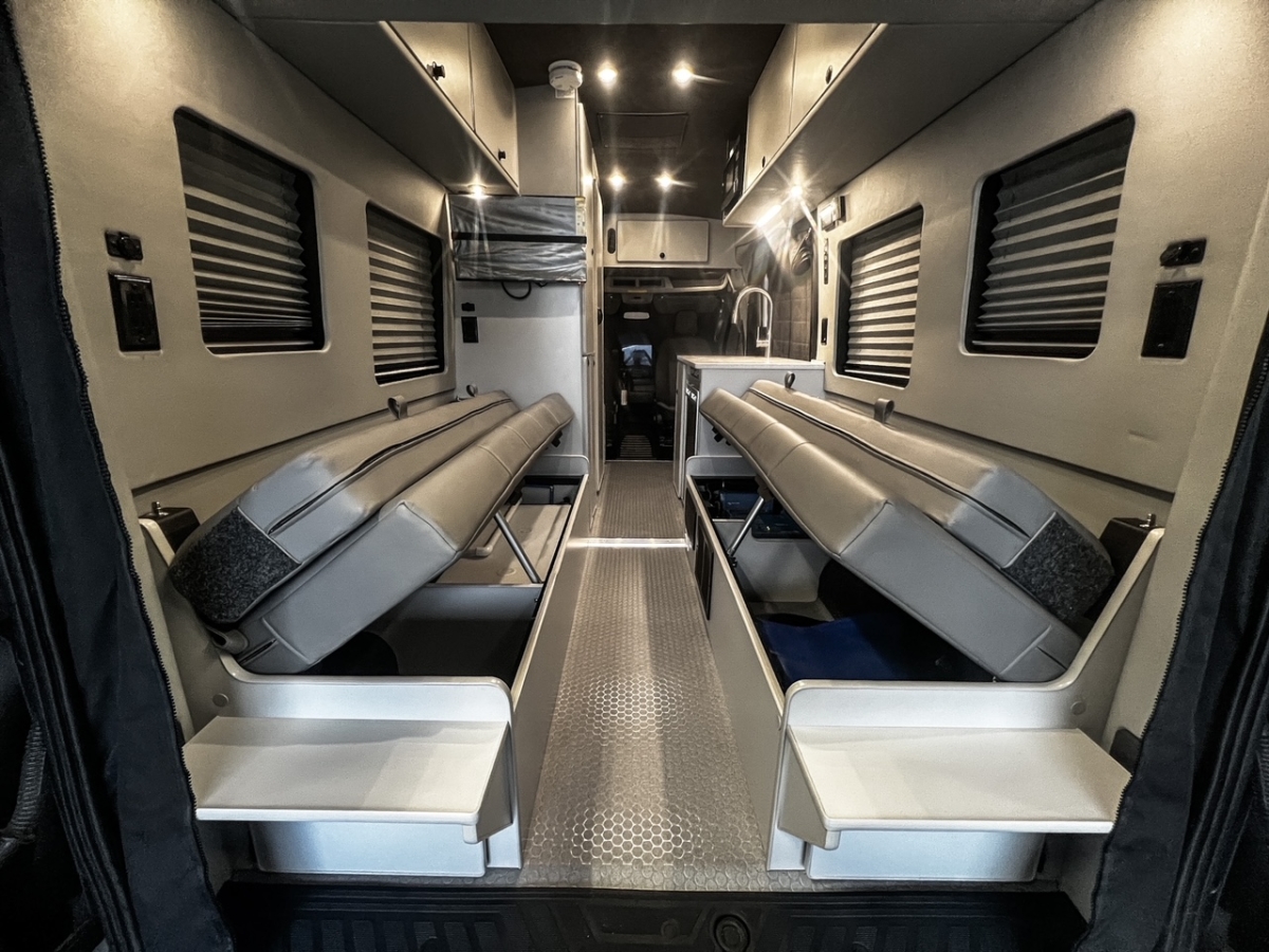Seats & Beds - Interior Van Options - Sportsmobile