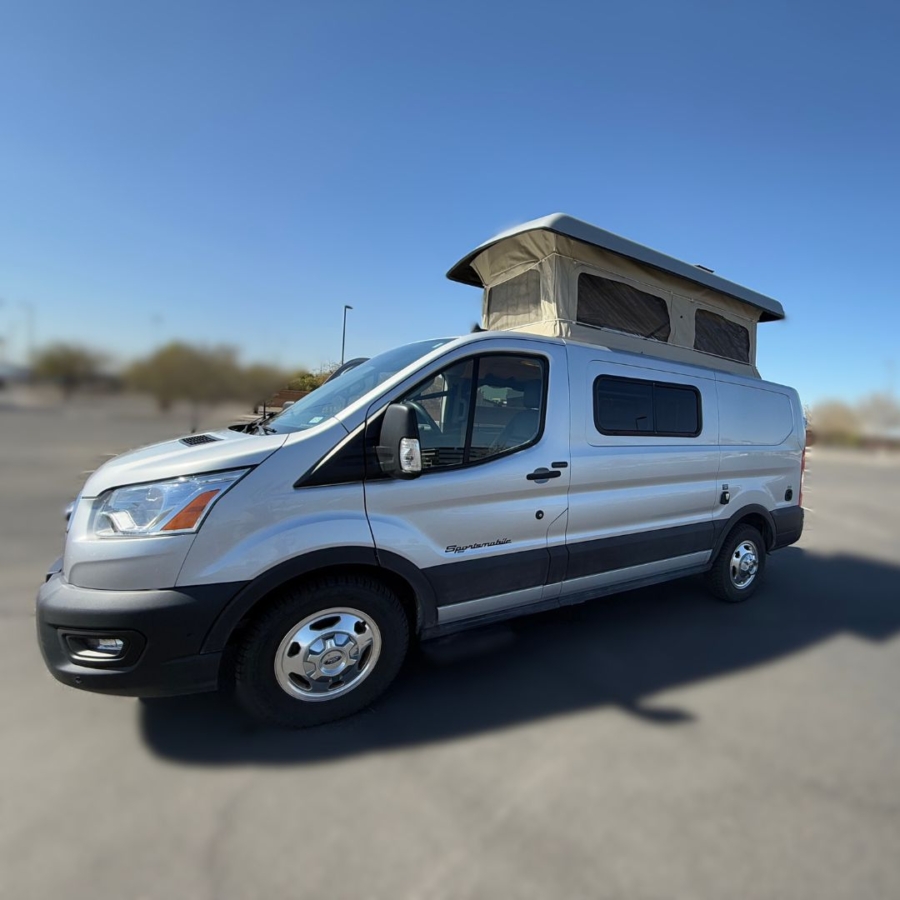 2021 Ford Transit 130" Low-Roof Silver | AWD