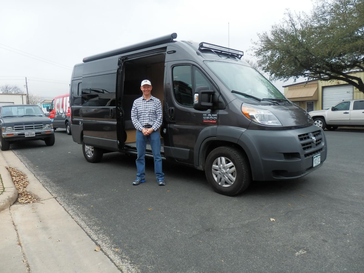 Promaster EB + Platform Bed