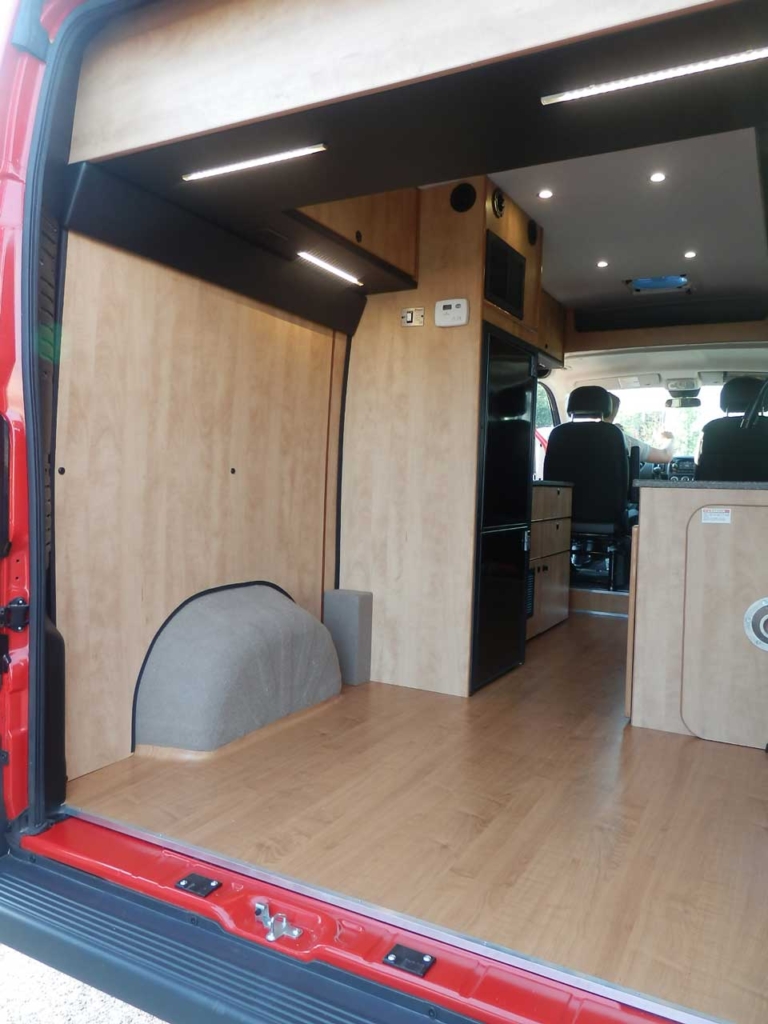 ProMaster Camper Van Conversion + Office + Camper + Garage