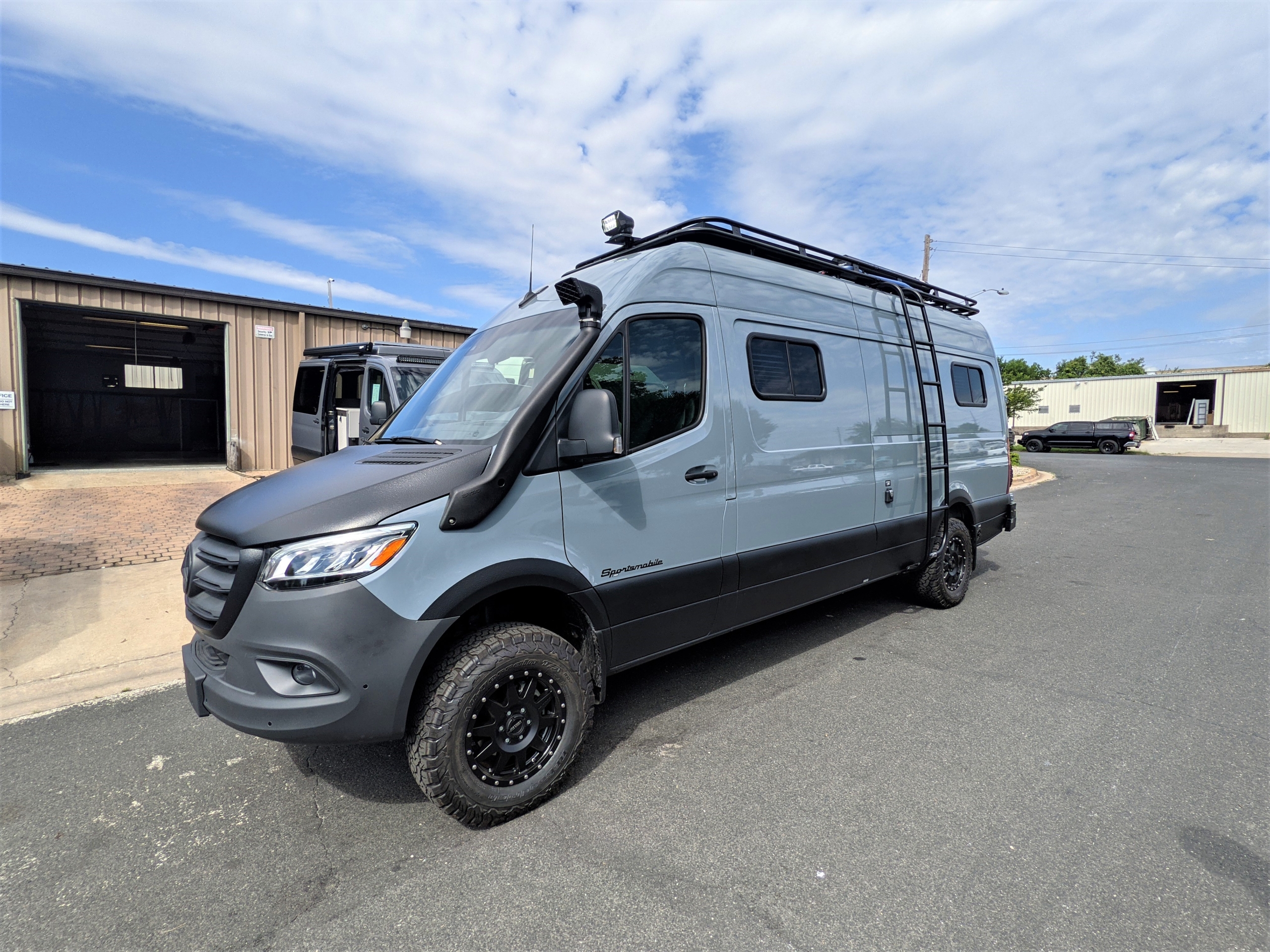 Mercedes Sprinter 170" – Custom Cabinets + Lo | Sportsmobile