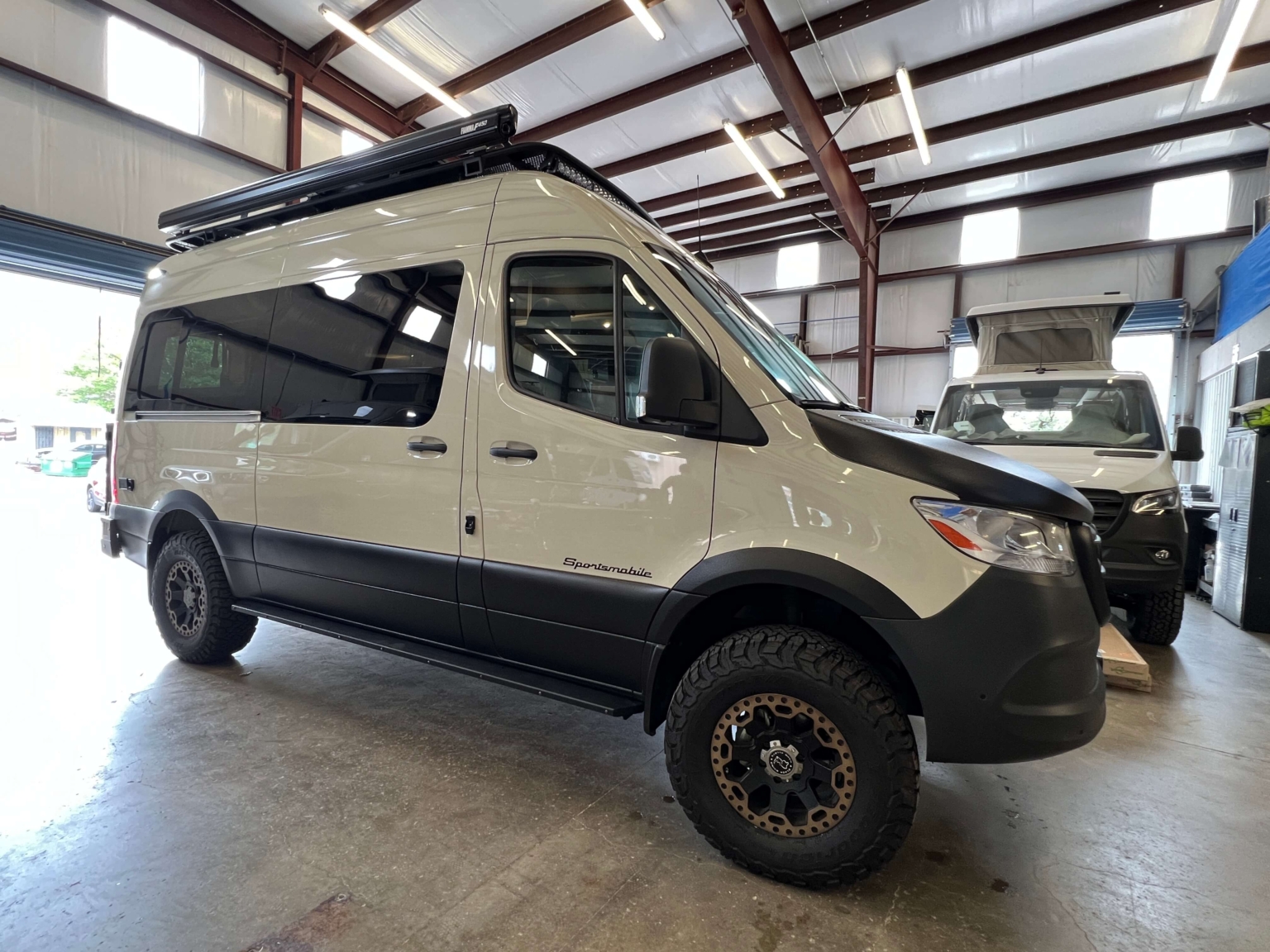 Sprinter 144 with Butcher Block Counter - Sportsmobile