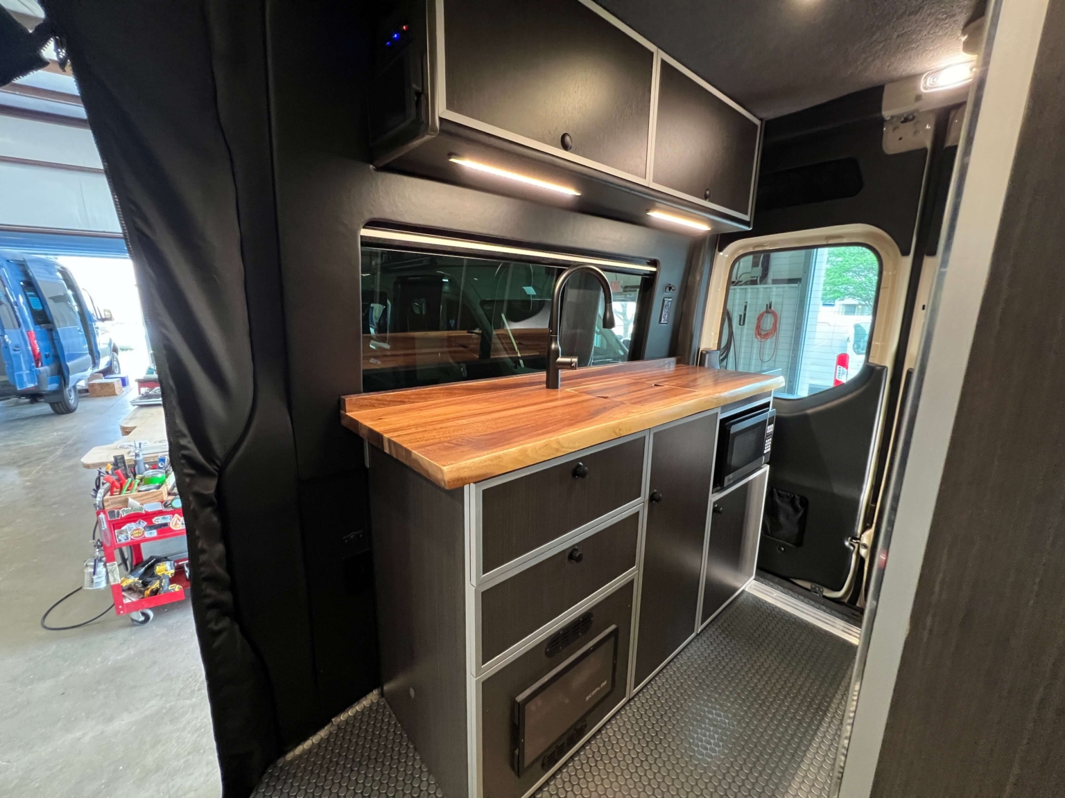 Sprinter 144 with Butcher Block Counter - Sportsmobile