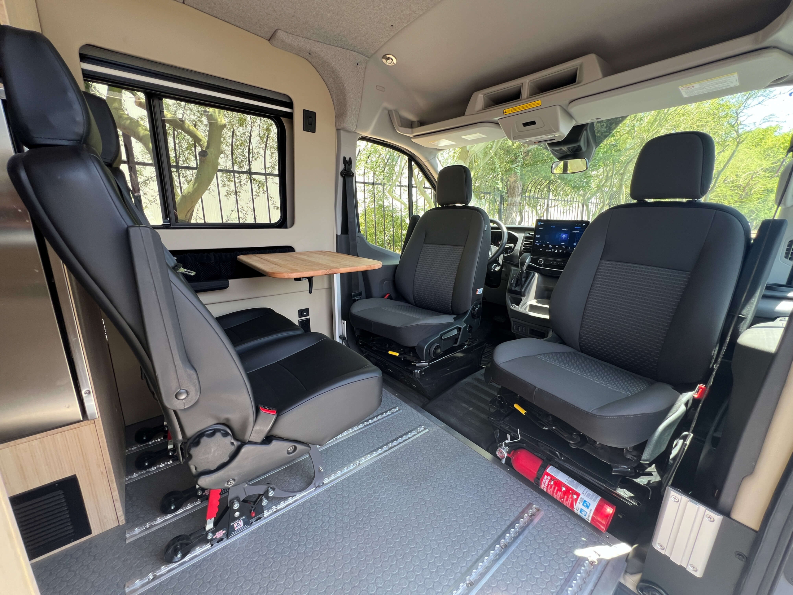 Ford Transit Camper Van with Slat Bed