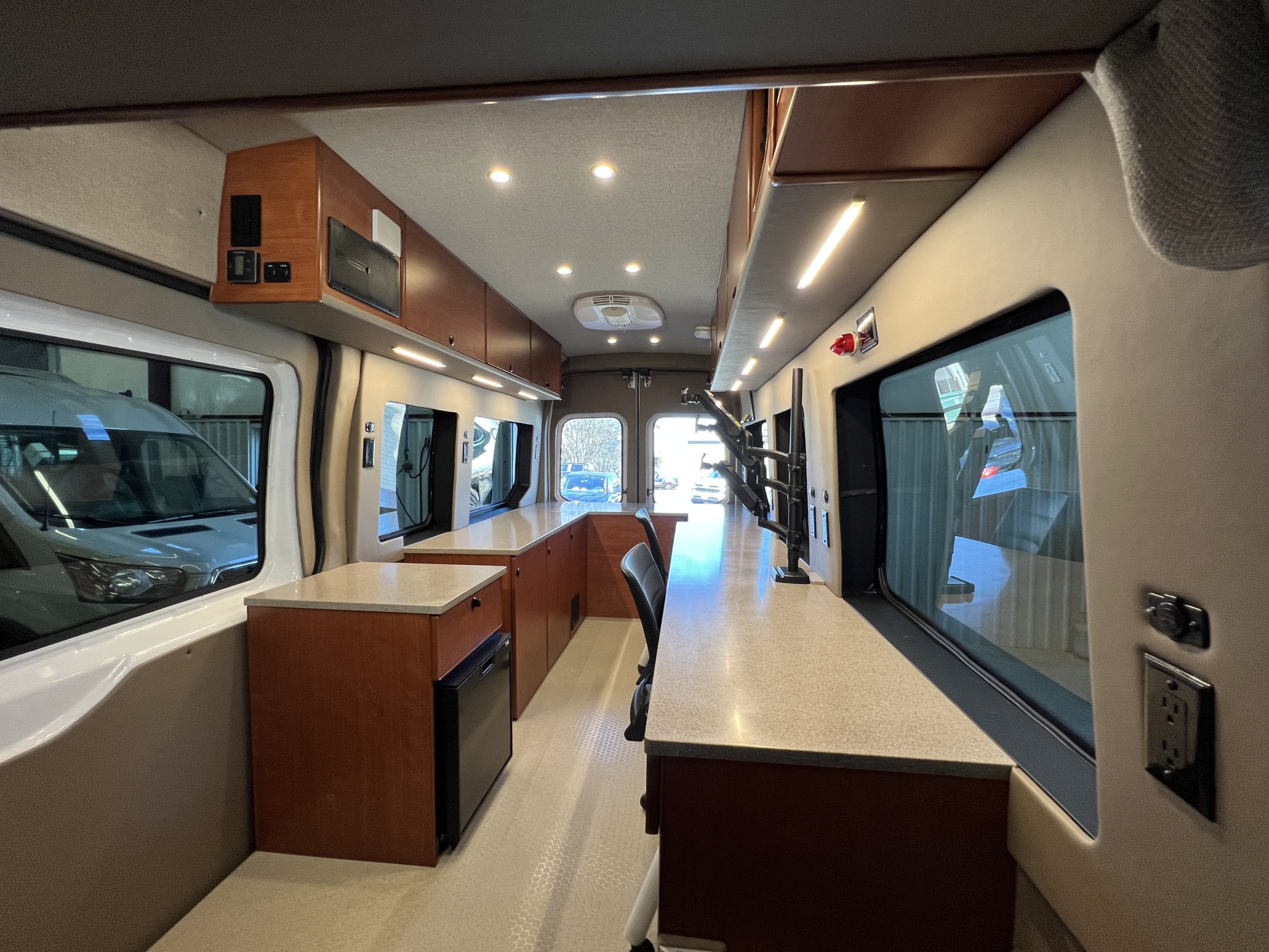 Custom Ford Transit Fire Command Center Van for Hutto, TX