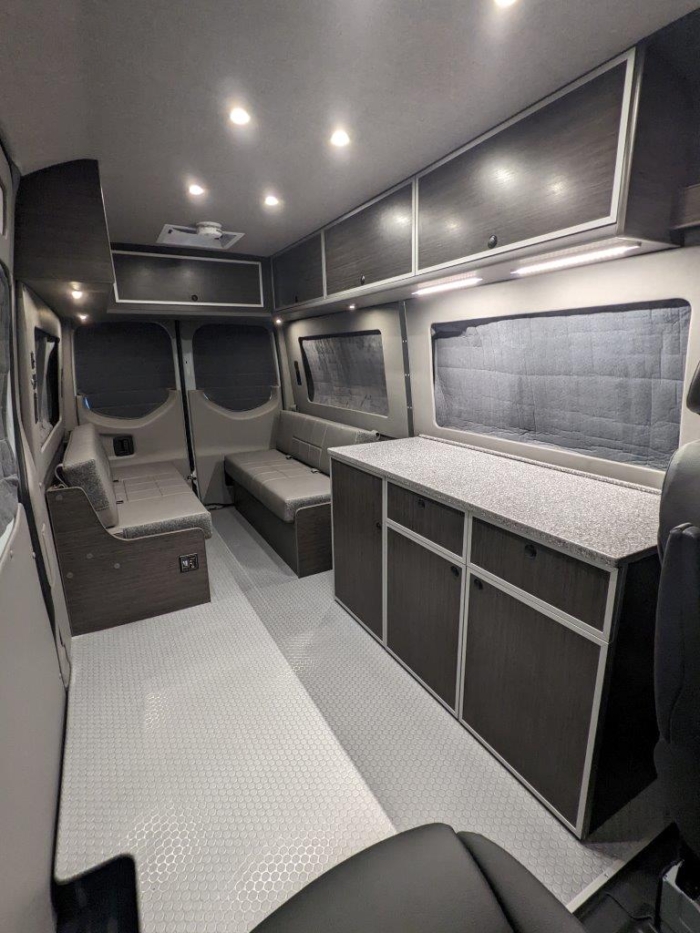 Standard Van Equipment - Sportsmobile Interior Features