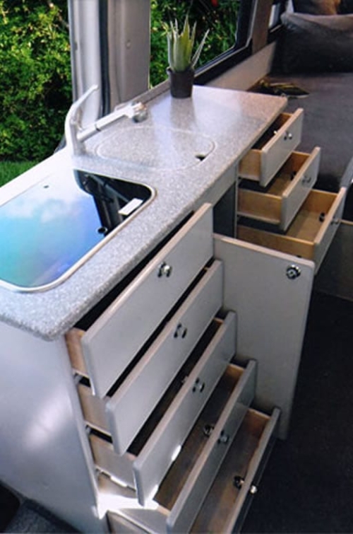 Sprinter Camper Van + Long Body + Design Gallary + Twin Beds