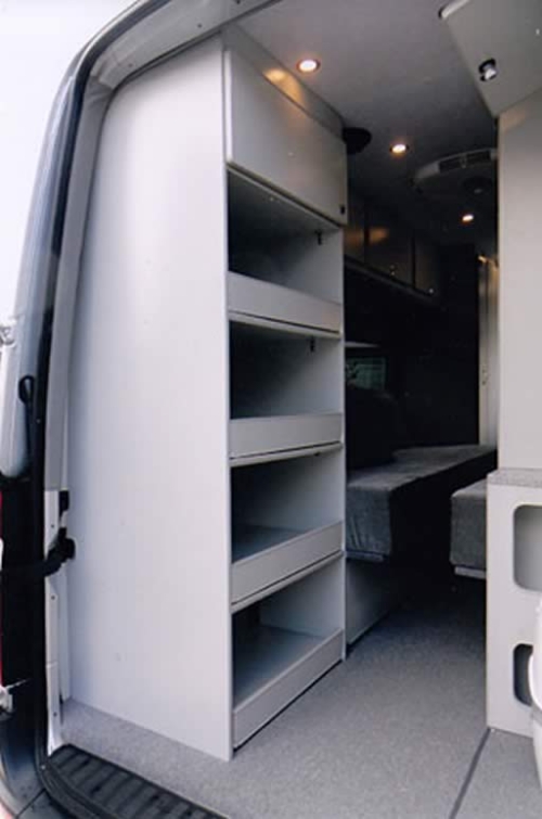 Sprinter Camper Van + Long Body + Design Gallary + Twin Beds
