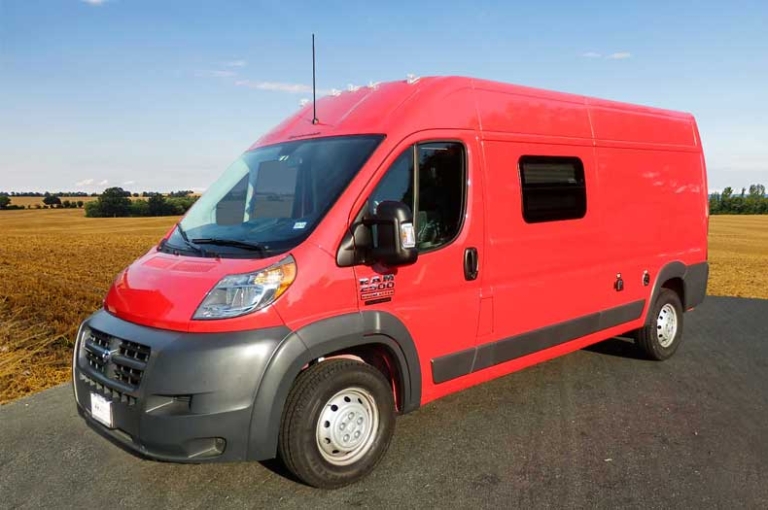 ProMaster Camper Van Conversion + Office + Camper + Garage